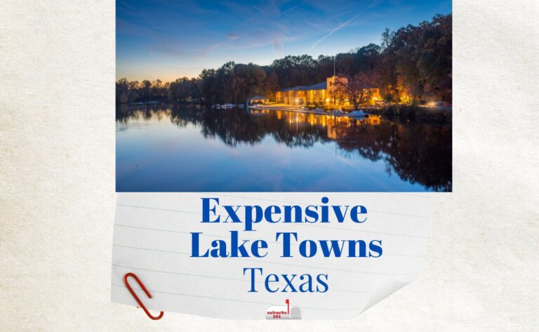 11 Most Expensive Lake Towns in Texas 2024 - Suburbs 101