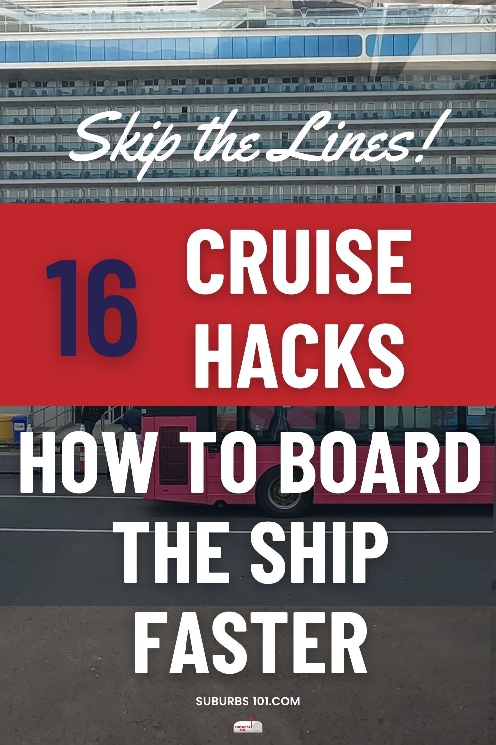 16 Cruise Ship Embarkation Hacks: How to Board the Ship Faster ...