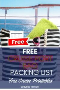 Everything You Need to Pack in Your Cruise Port Bag (Free Packing List ...