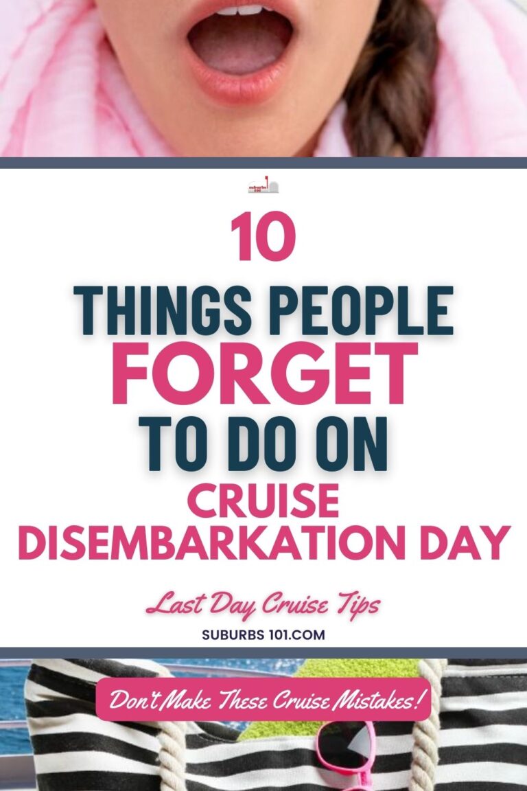 10 Things People Forget to Do Before Disembarking the Cruise Ship ...