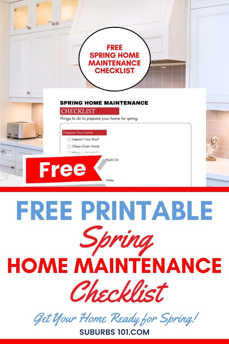 17 Things to Do ASAP to Prepare Your Home for Spring (Free Home ...