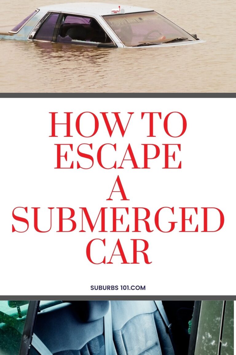 How to Escape a Sinking Car ASAP - Suburbs 101