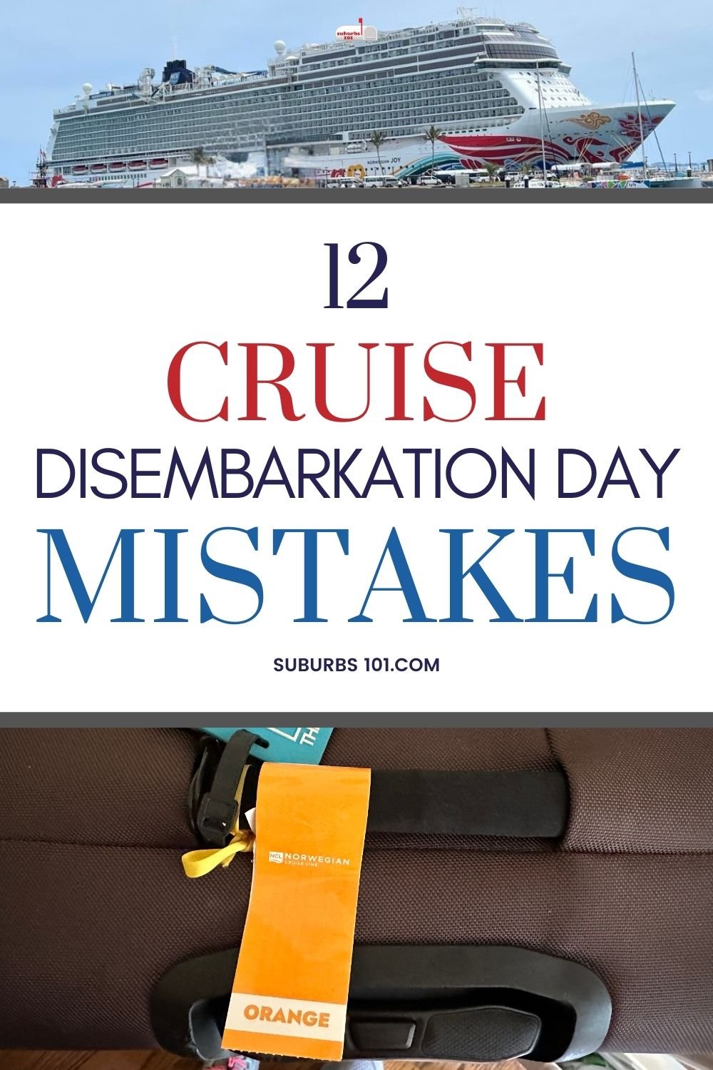 12 Disembarkation Day Mistakes People Make When They Get Off the Cruise ...