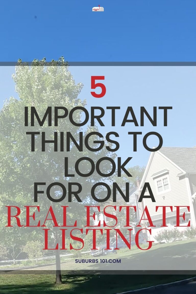 I'm a Real Estate Agent, Here are 5 Key Things to Look for on Real ...