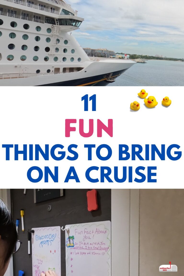 11 Fun Things to Pack on Your Next Cruise - Suburbs 101