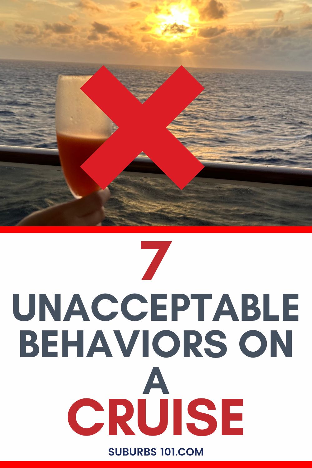 7 Unacceptable Behaviors on a Cruise that Can Get You in Trouble ...