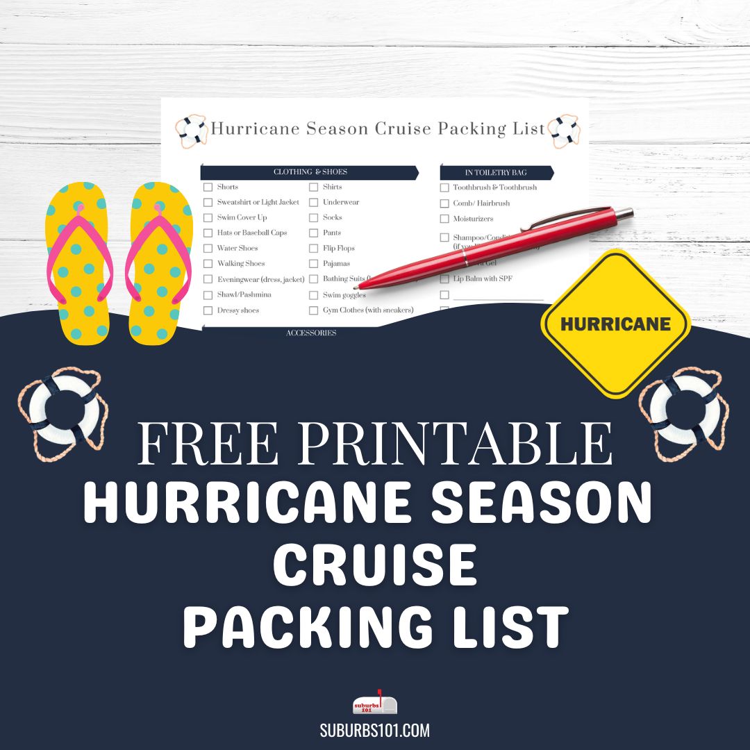 36 Essential Things to Pack When Going on a Cruise During Hurricane ...
