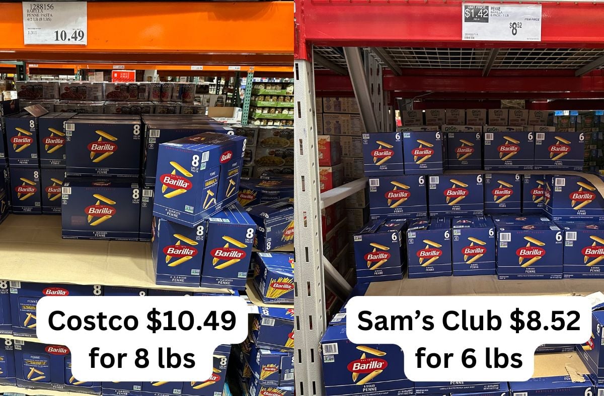 Costco vs. Sam's Club: I Compared 21 Food Prices- See Who's Cheaper ...