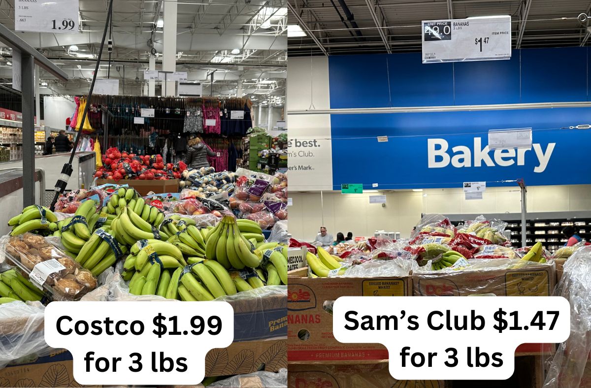 I Compared 20 Produce Prices at Sam's Club and Costco- One Store Was ...