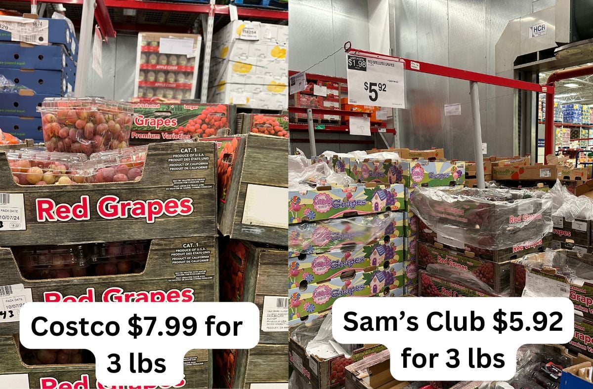 I Compared 20 Produce Prices at Sam's Club and Costco- One Store Was ...